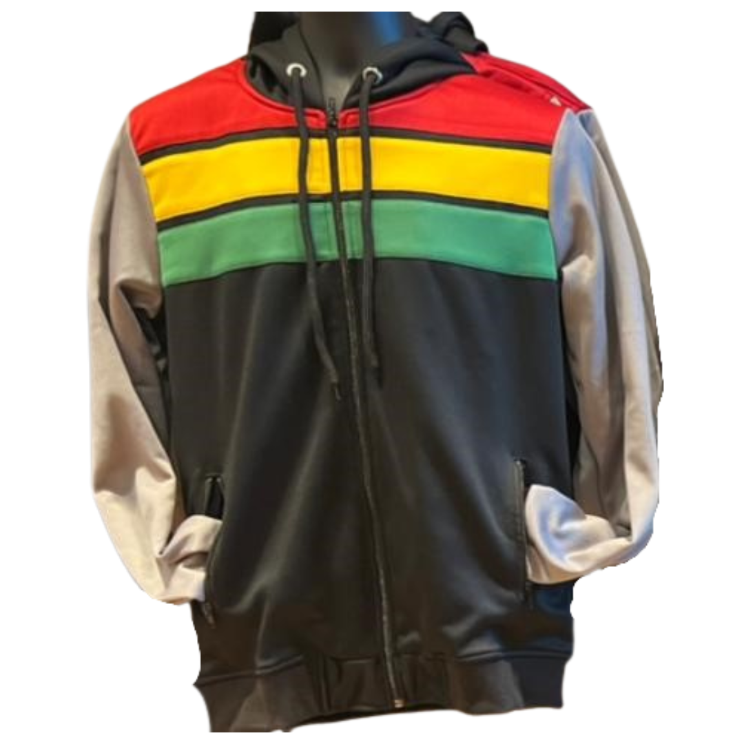Track Jacket With Hood – One Love Reggae Store